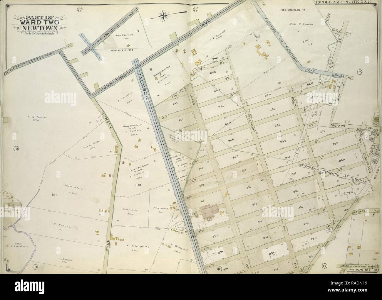 Map of whitney hi-res stock photography and images - Alamy