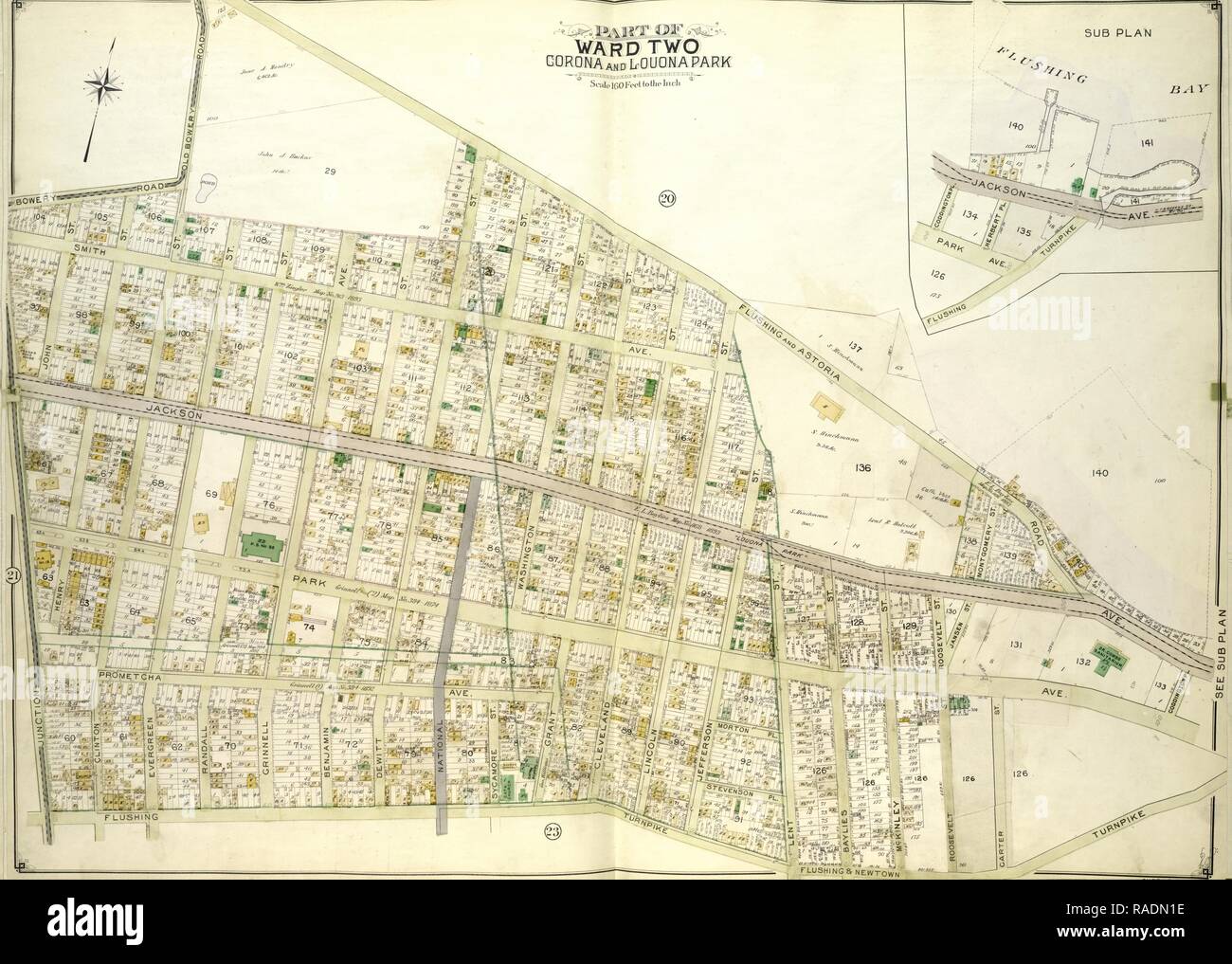 Map of the bowery hi-res stock photography and images - Alamy