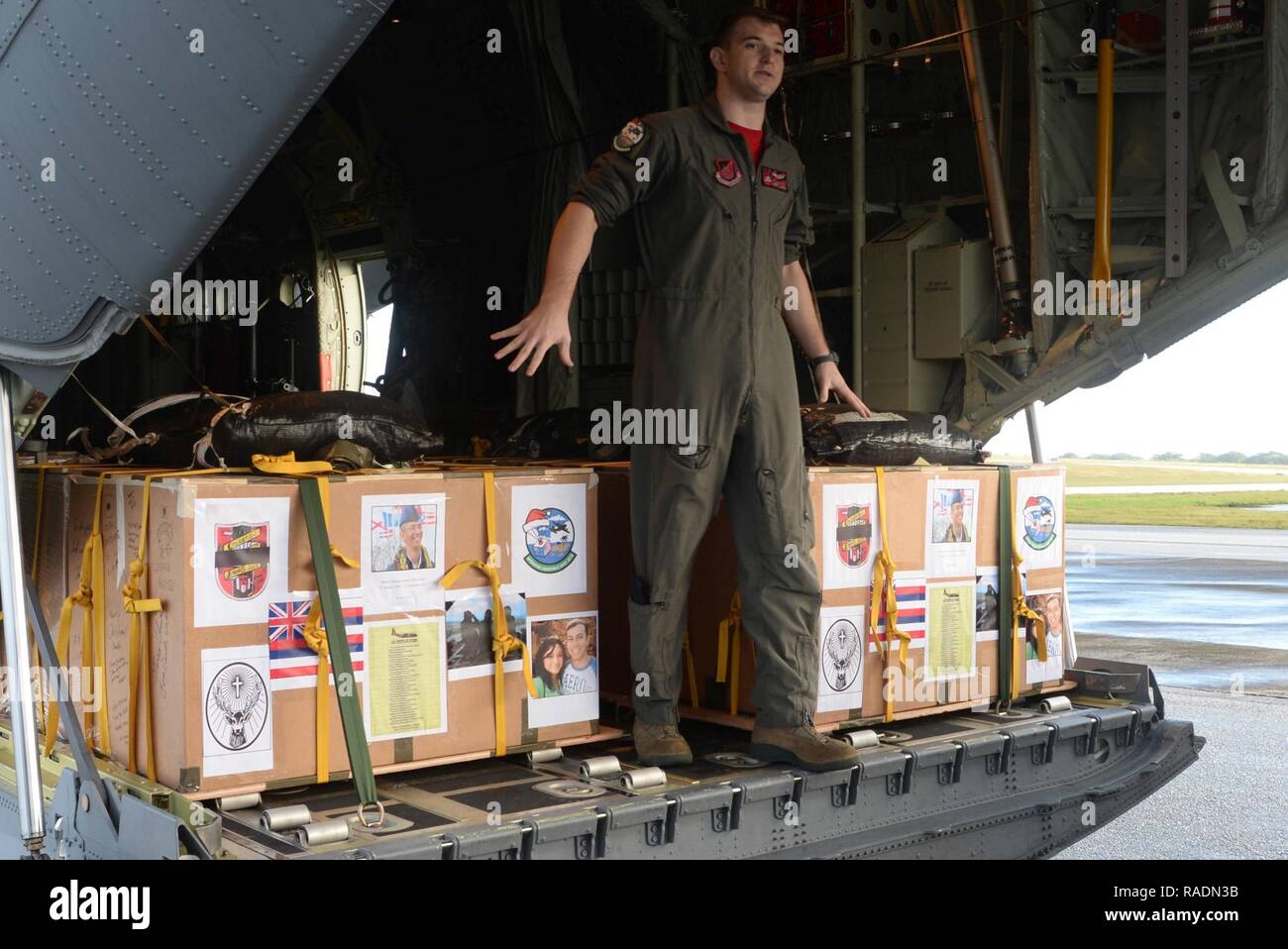 Staff Sgt. Chris Hoffer, 36th Airlift Squadron loadmaster from Yokota ...