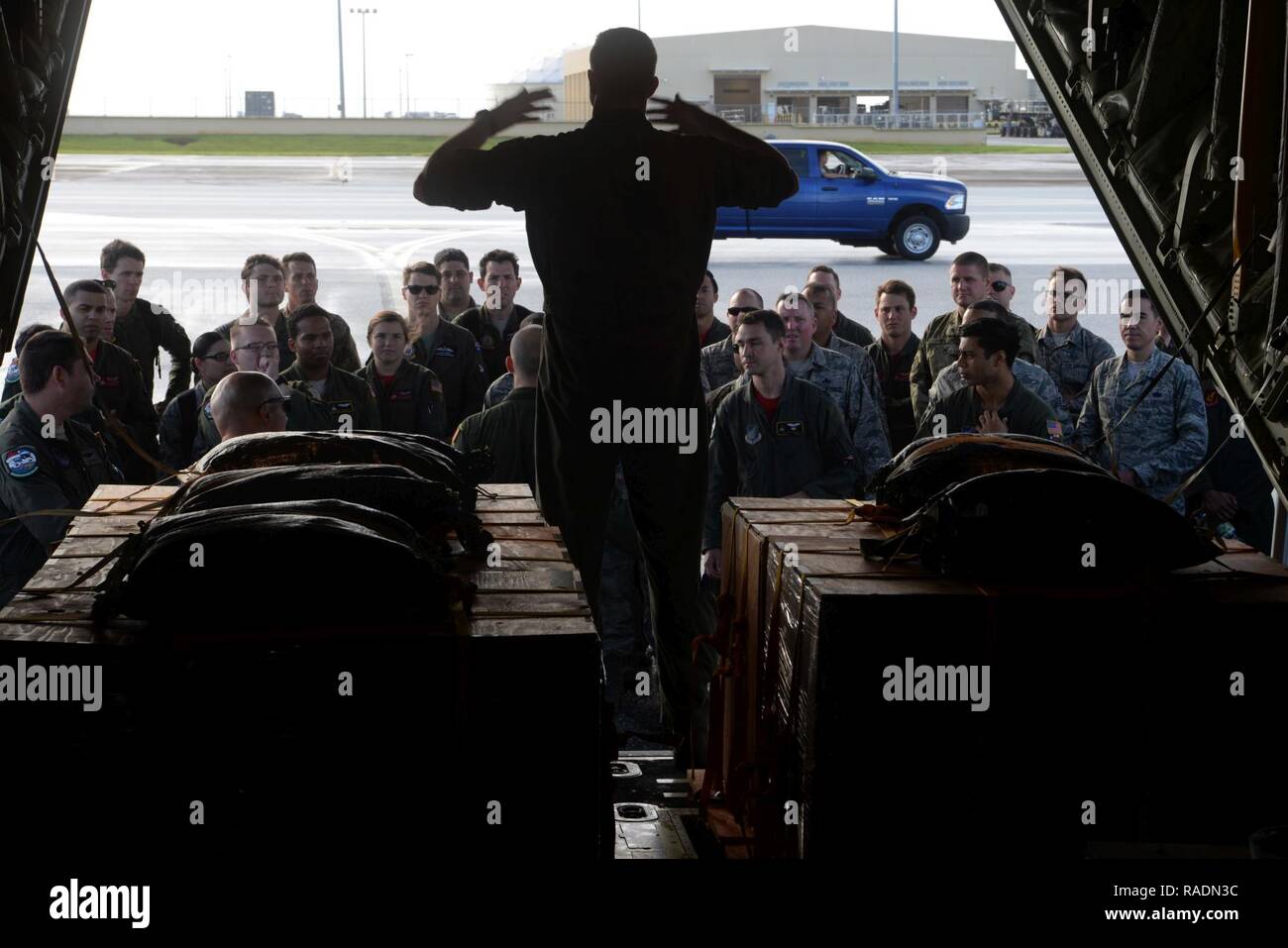 Staff Sgt. Chris Hoffer, 36th Airlift Squadron loadmaster from Yokota ...