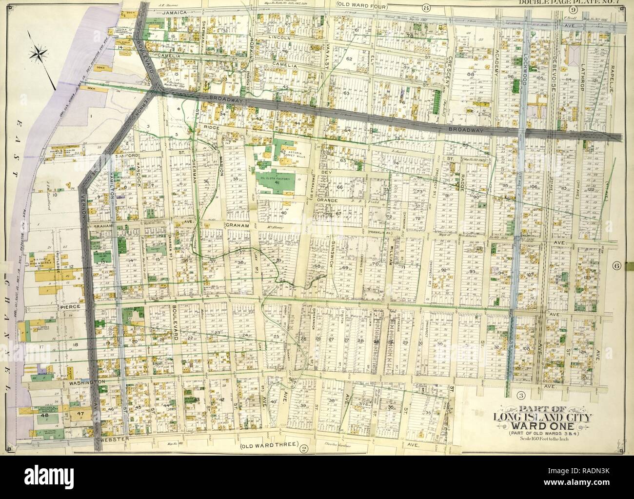 Map of wards island hi-res stock photography and images - Alamy