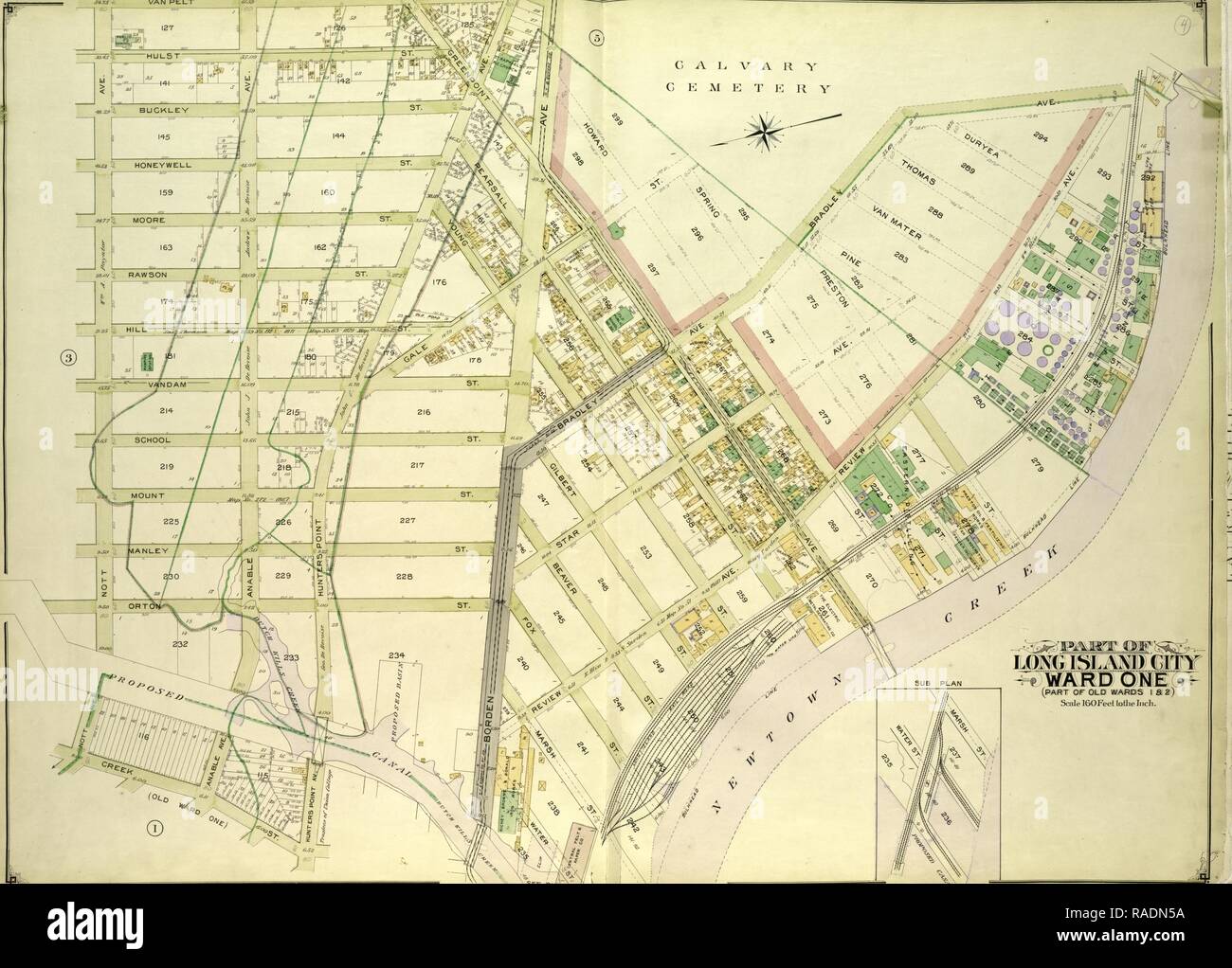 Map of wards island hi-res stock photography and images - Alamy