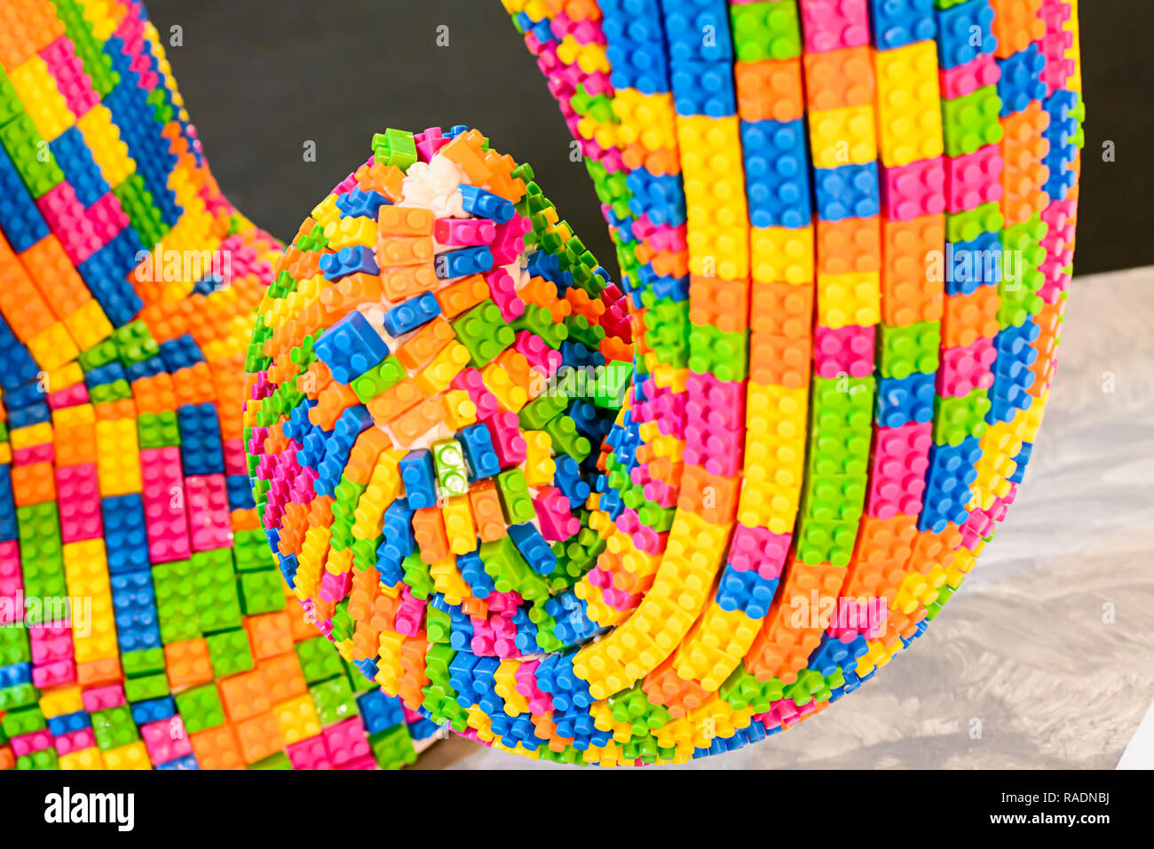 The lego blocks toy multi color background Stock Photo - Alamy