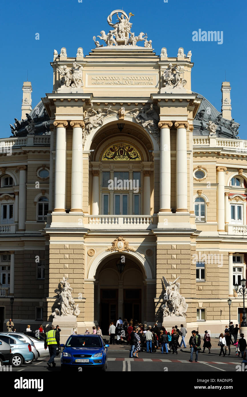 Neo-Baroque style Opera and Ballet Theatre built 1884 to 1887 designed ...