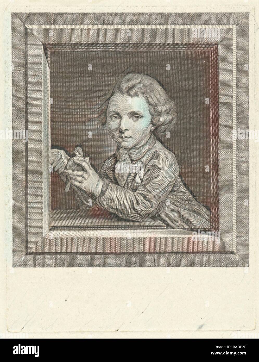 Small fowler, Pieter Willem van Megen, Pierre Alexandre Wille, 1760 ...