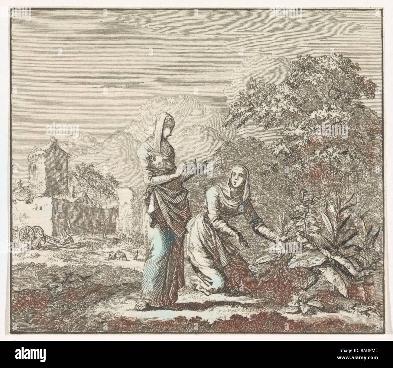 Emblem dew, Jan Luyken, Christoph Weigel, 1695 - 170. Reimagined by ...