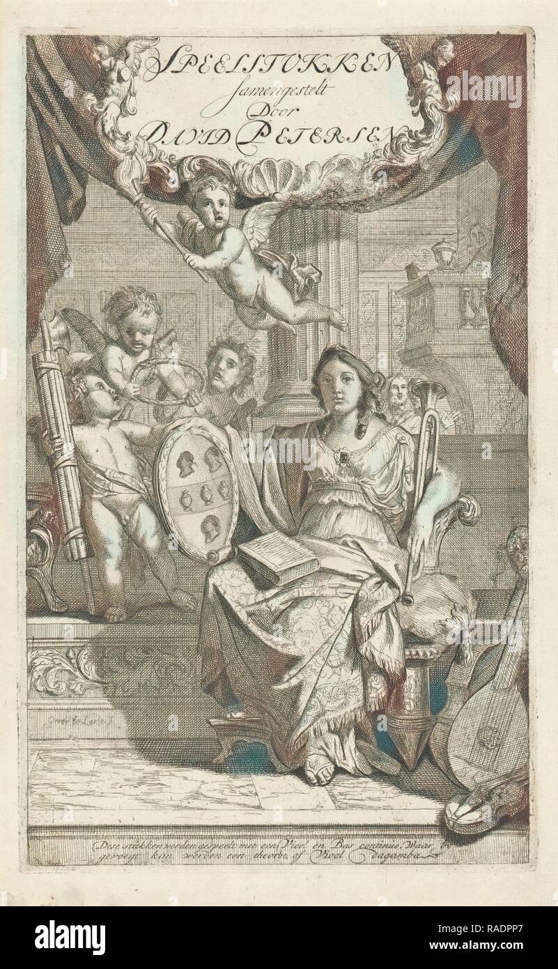 Euterpe, muse of music and lyric, Gerard de Lairesse, 168. Reimagined ...