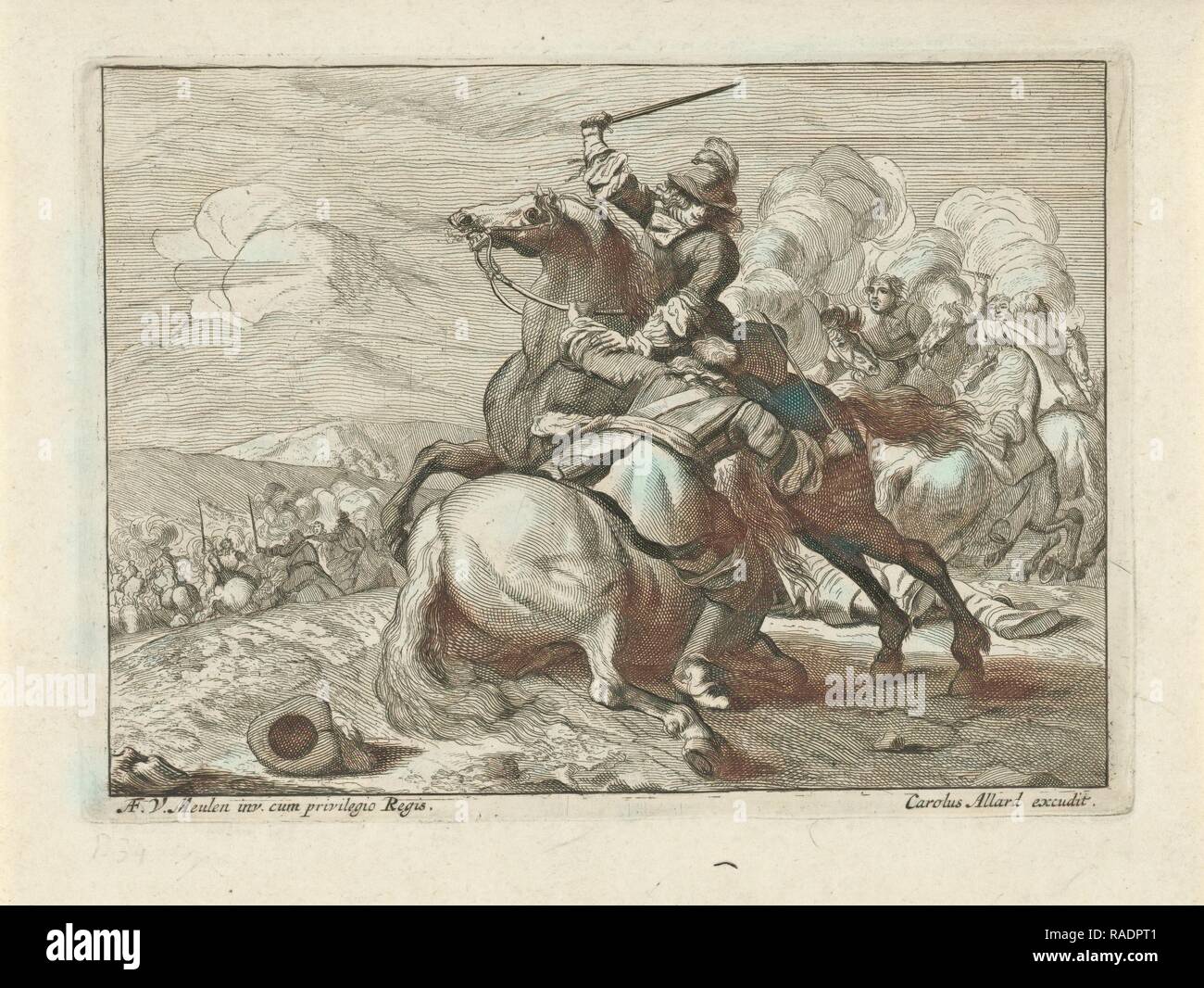 Two riders fight hi-res stock photography and images - Alamy