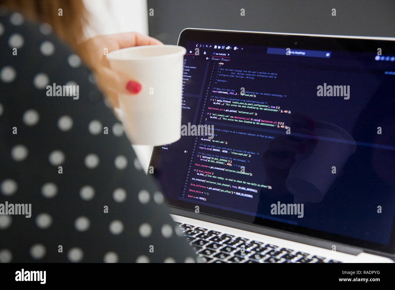 Php code hi-res stock photography and images - Alamy