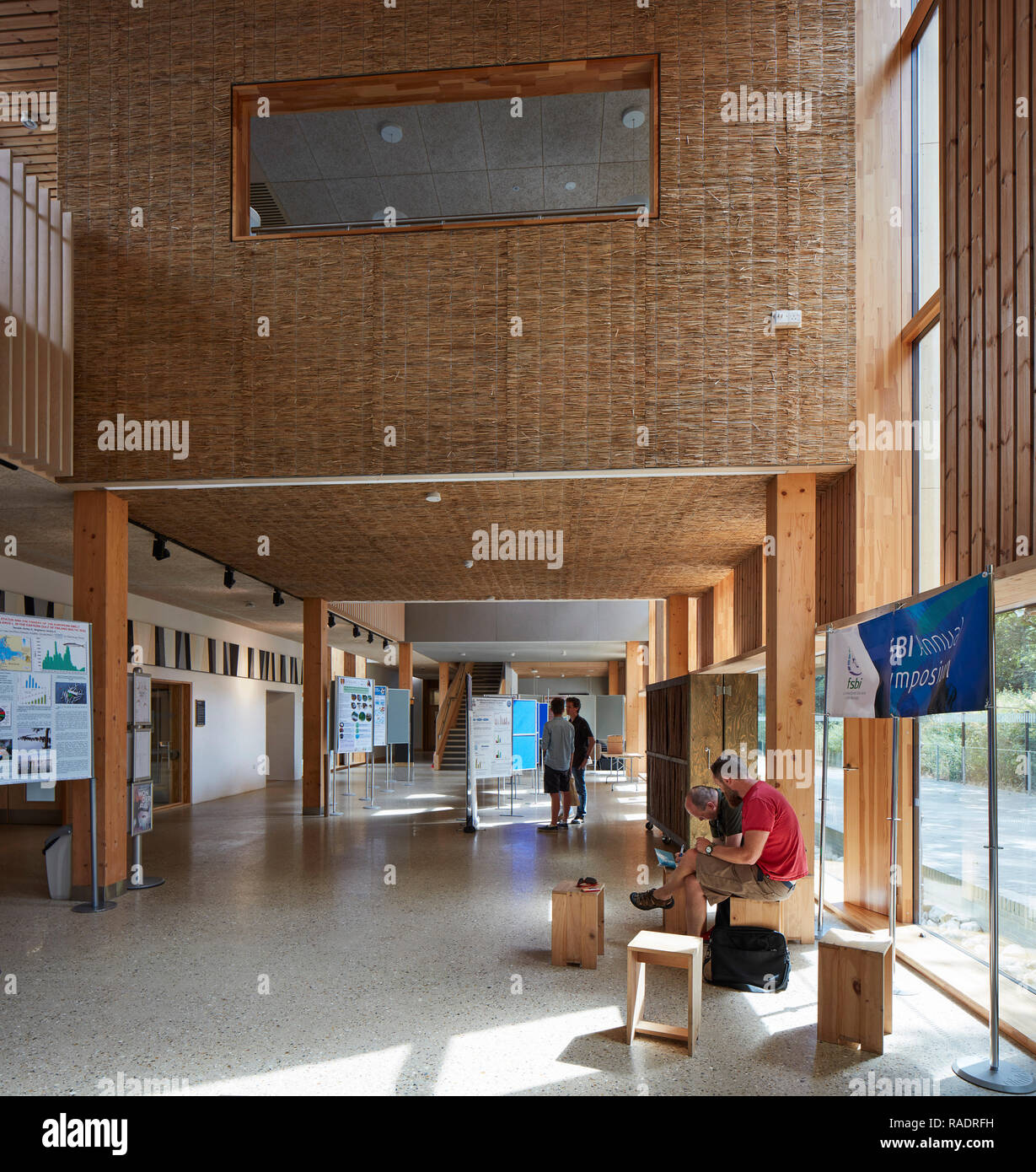 Entrance foyer - ground floor. The Enterprise Centre UEA, Norwich ...