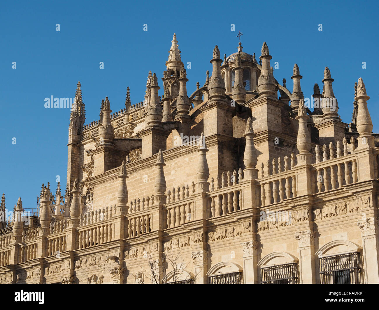 Architectural details of the famous cathedral in the historic city ...