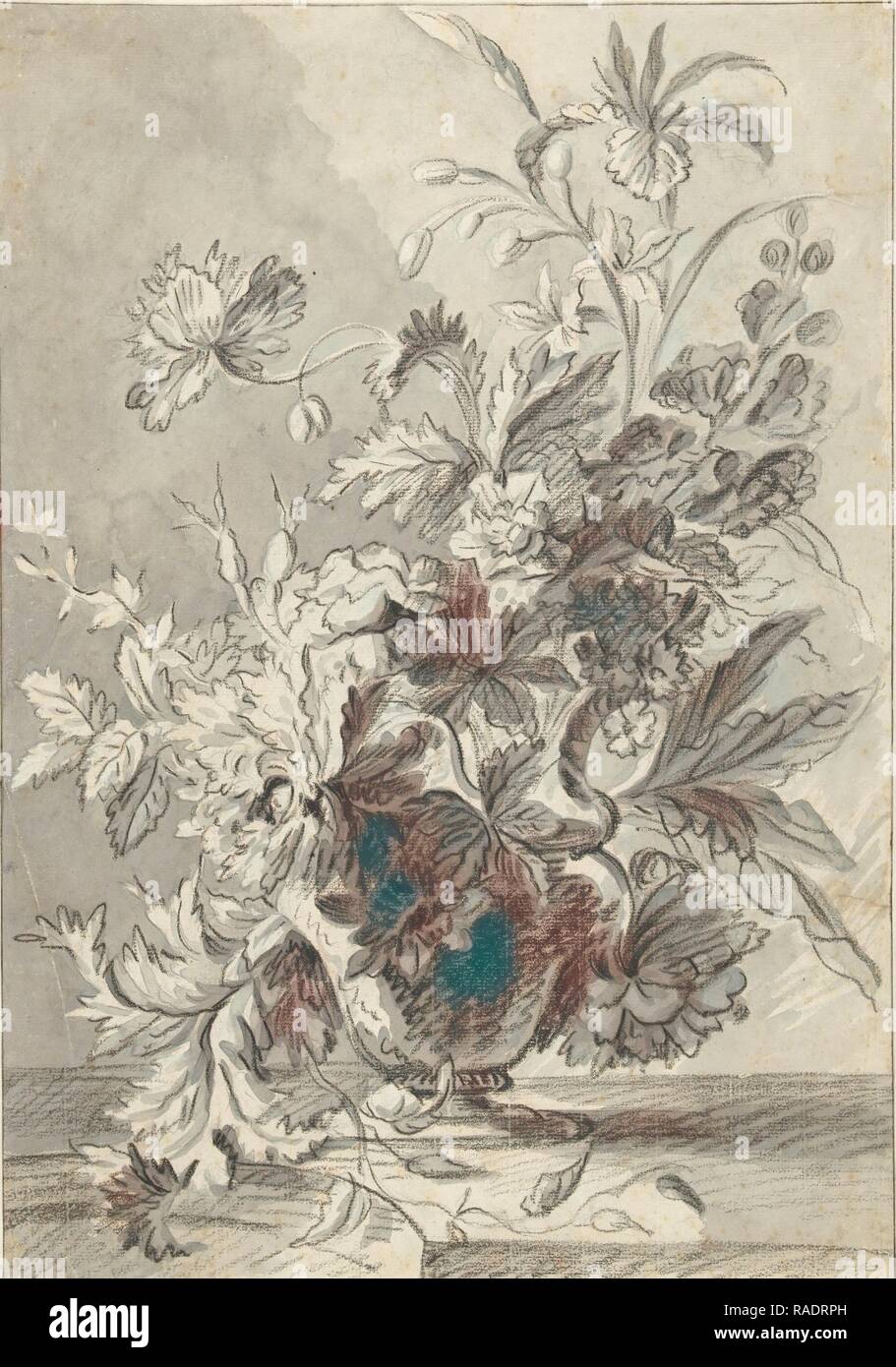 Vase with Flowers, Jan van Huysum, Willem van Leen, 1692 - 174 ...