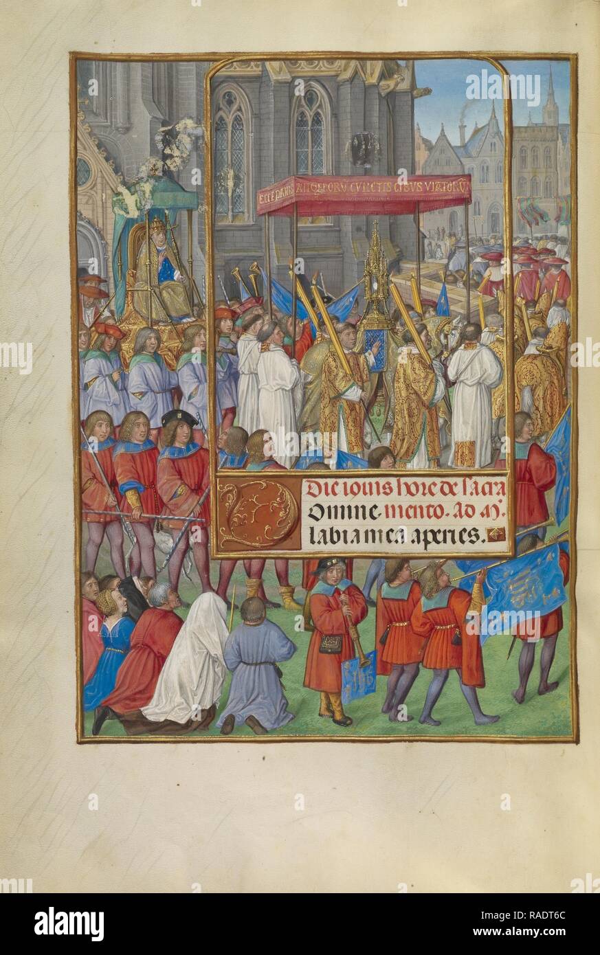 Procession for Corpus Christi, Master of James IV of Scotland (Flemish ...