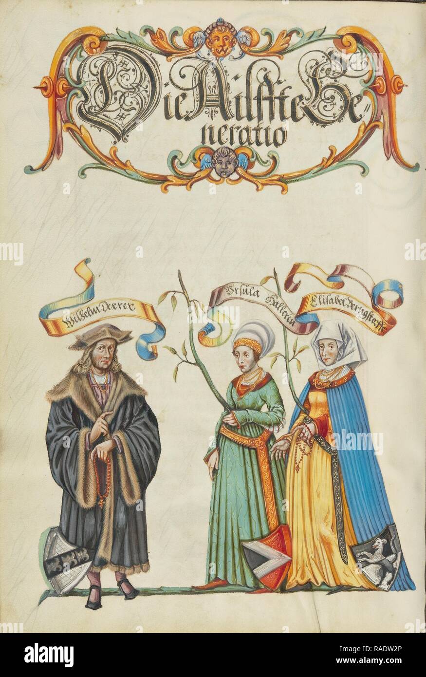 The Eleventh Generation, Wilhelm Derrer, Nuremberg, Germany, about 1626 ...