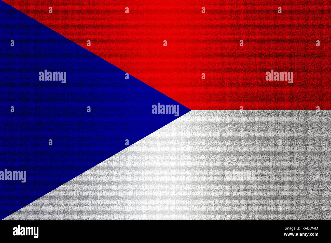 Flag of Czechoslovakia on a stone wall background Stock Photo - Alamy