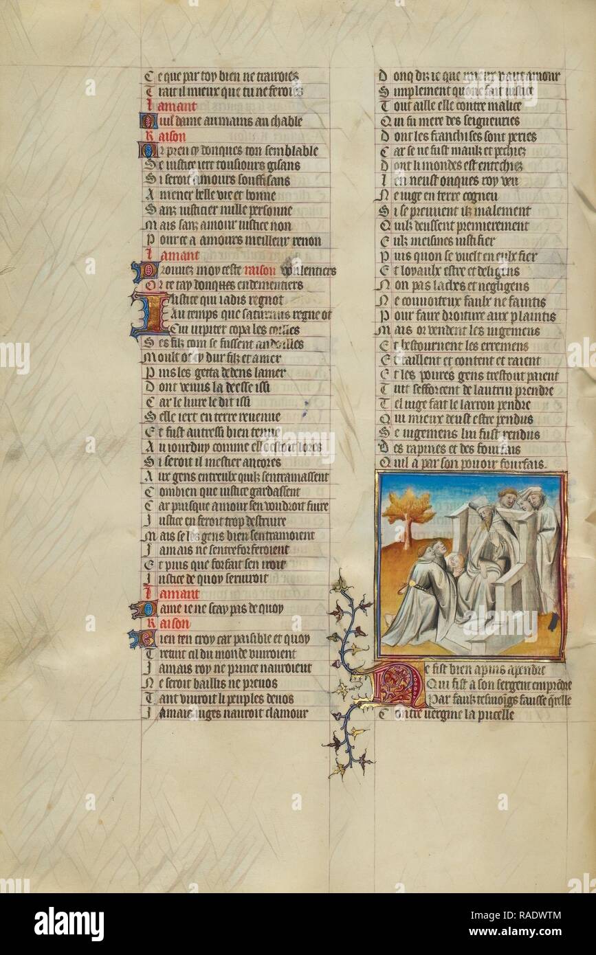 Virginius Kneeling with the Severed Head of his Daughter Virginia ...