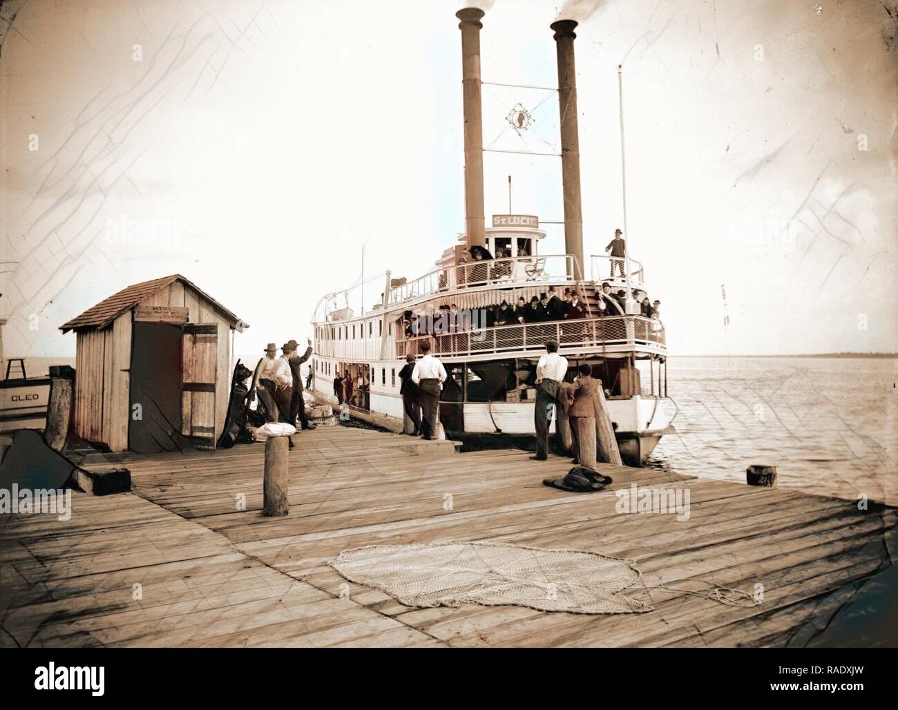 St. Lucie at Eden, Indian River, Jackson, William Henry, 1843-1942, St ...
