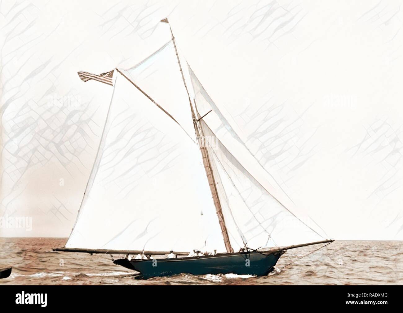 Liris, Liris (Sloop), Yachts, 189. Reimagined by Gibon. Classic art ...