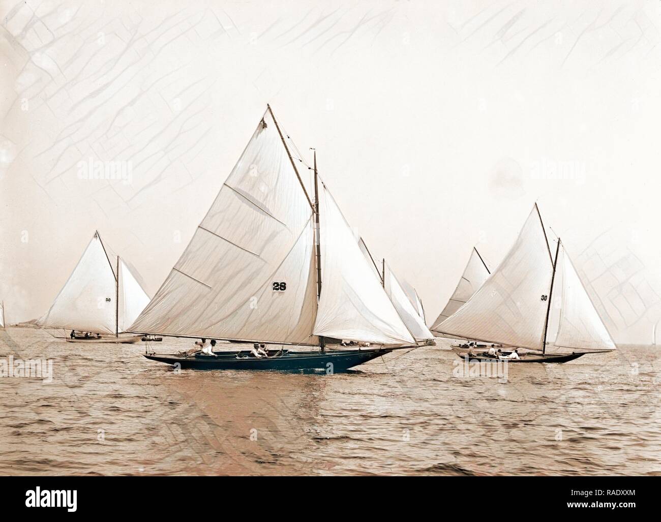 Pixie sic, Pyxie (Yacht), Yachts, Regattas, 189. Reimagined by Gibon ...