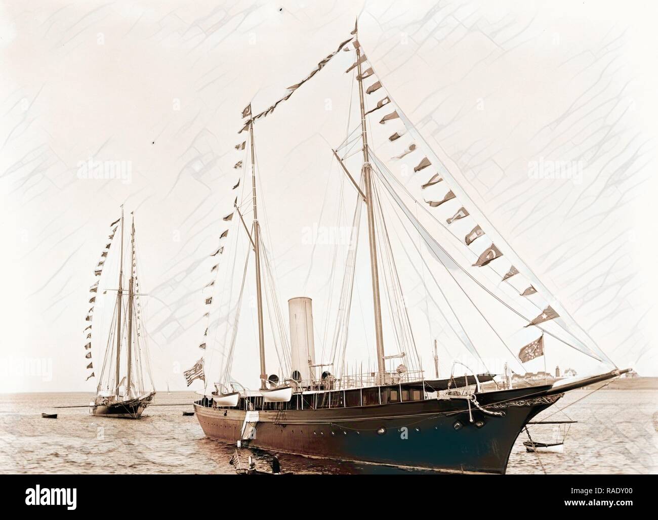 Corsair, Corsair (Steam yacht), Steam yachts, 189. Reimagined by Gibon ...