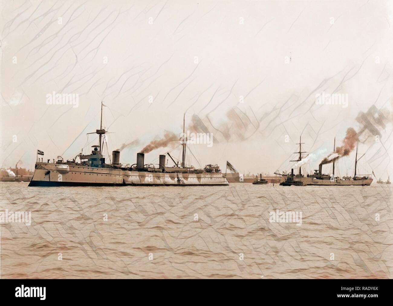 Kaiserin Augusta and Seeadler, German ships, Kaiserin Augusta (Ship ...