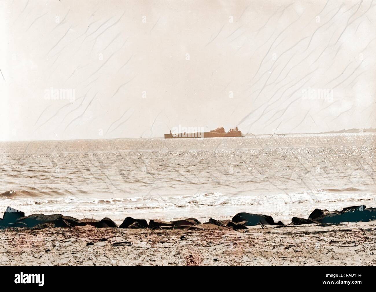 Fort Sumter from Sullivan's Island, Charleston, S.C, Waterfronts, Forts ...