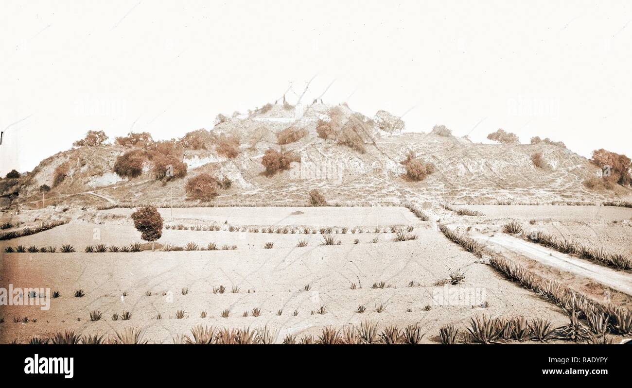 Cholula, the Pyramid Gran Piramide, Jackson, William Henry, 1843-1942 ...