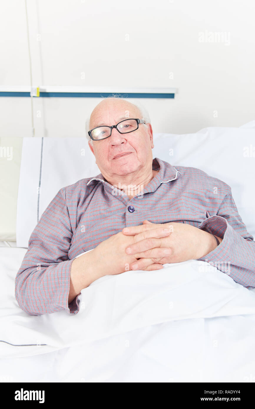 Bedridden man hi-res stock photography and images - Alamy