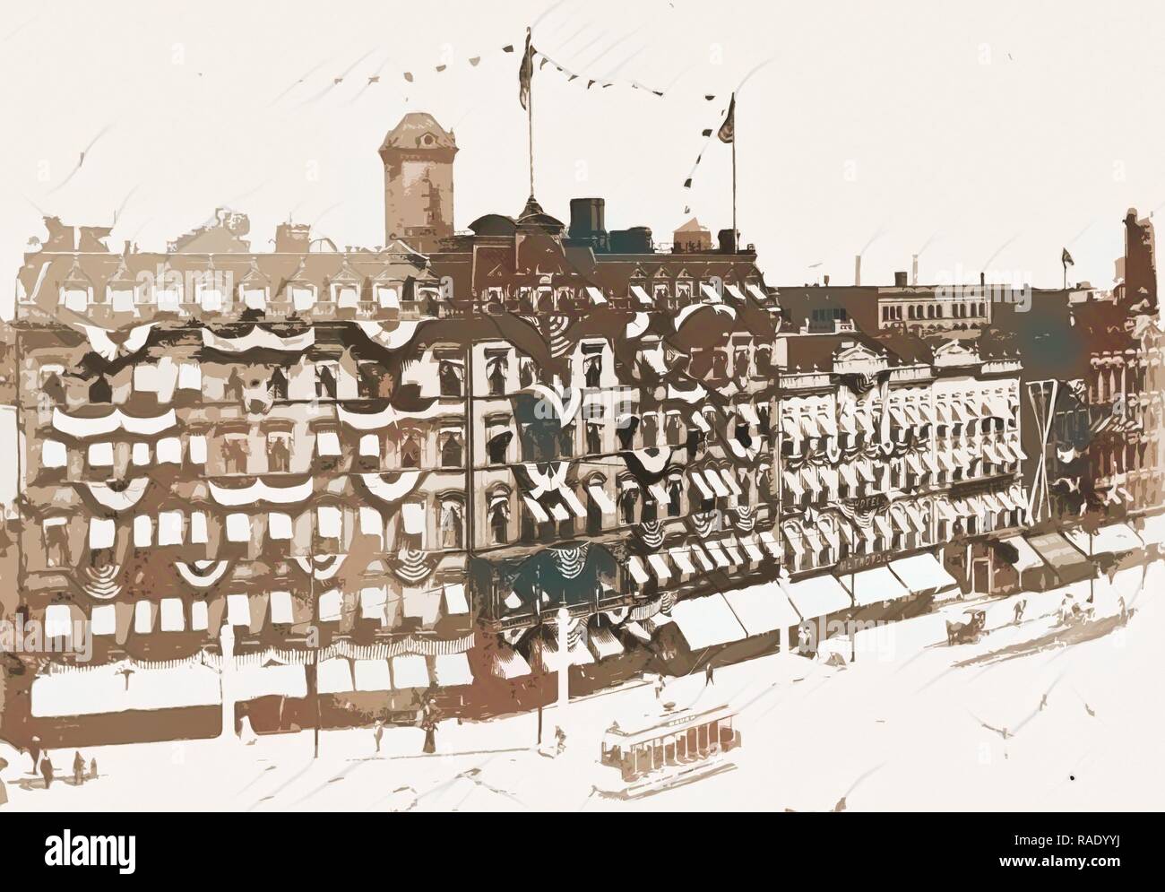 Old Russell House, Detroit, Hotels, Festive decorations, United States ...