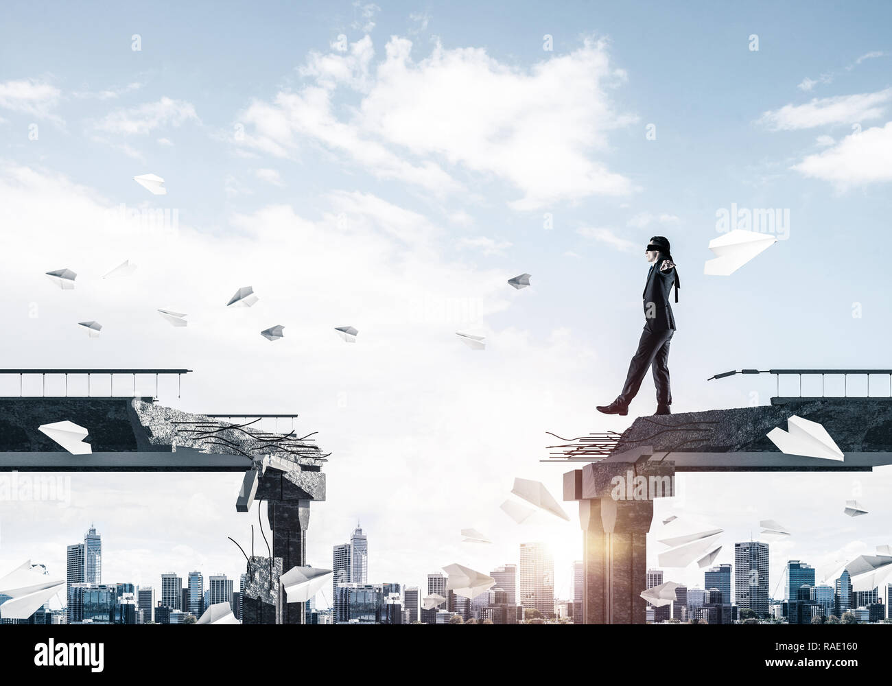 Hidden risks and dangers concept Stock Photo - Alamy