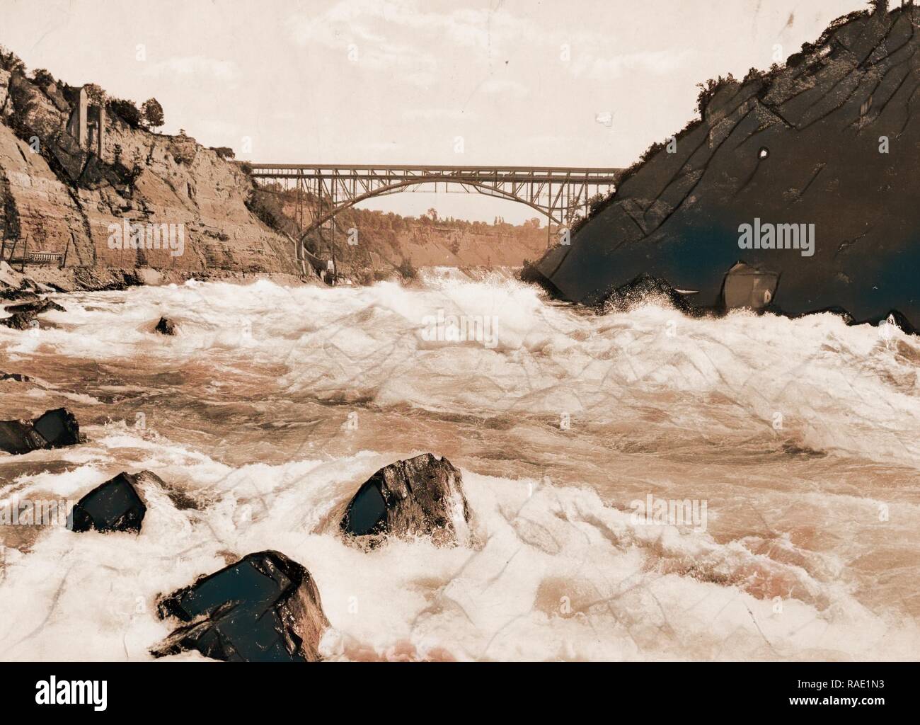 Niagara Rapids and Michigan Central Cantilever bridge, Jackson, William ...