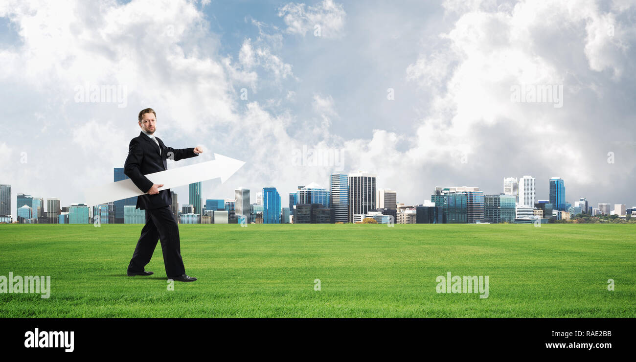 Development in right direction Stock Photo - Alamy