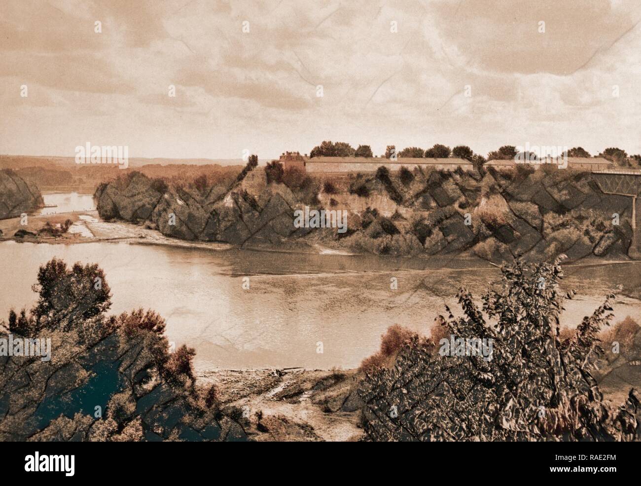 Minnesota, Mississippi River at Winona, Rivers, Bridges, United States ...