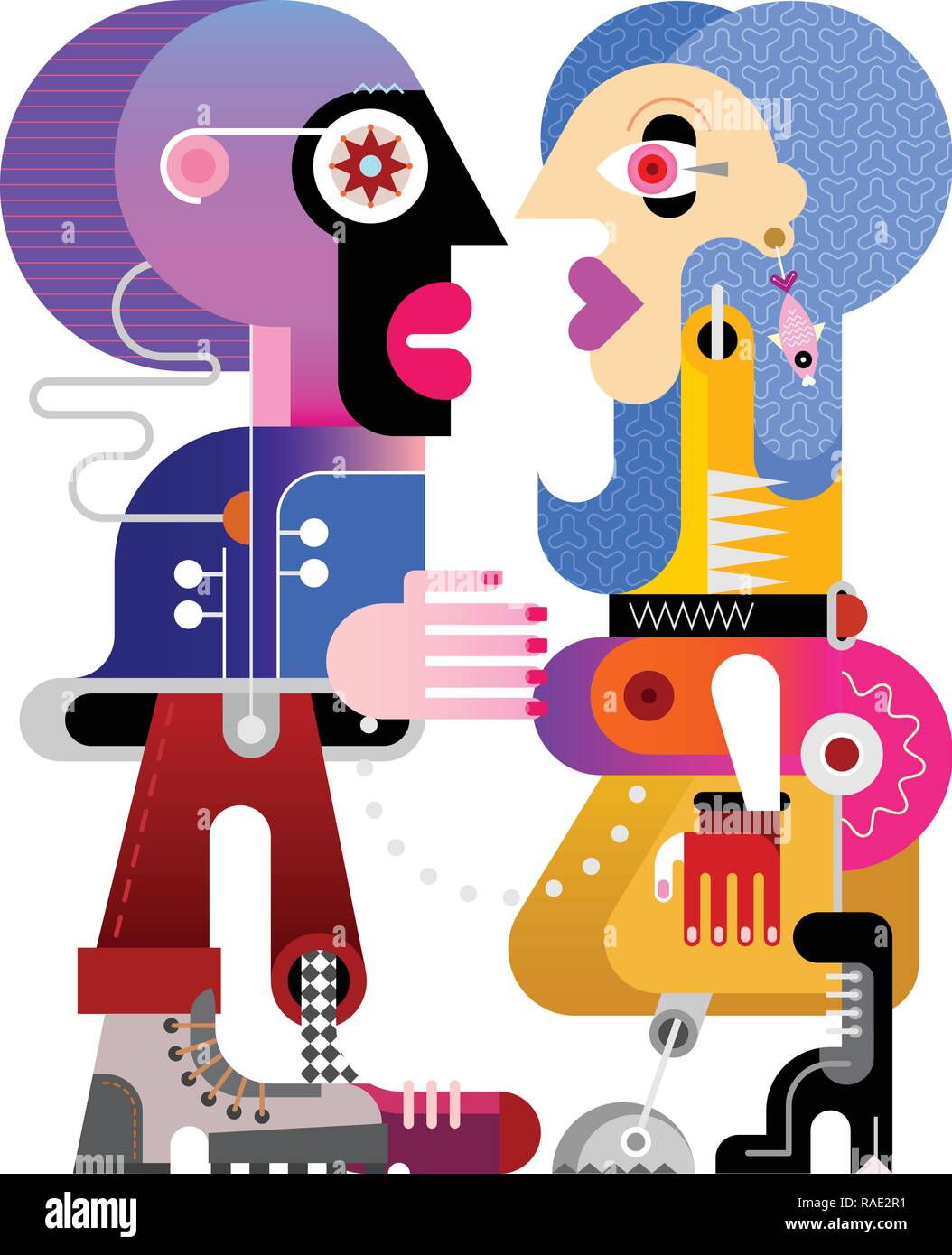 Lower limb prosthesis Stock Vector Images - Alamy