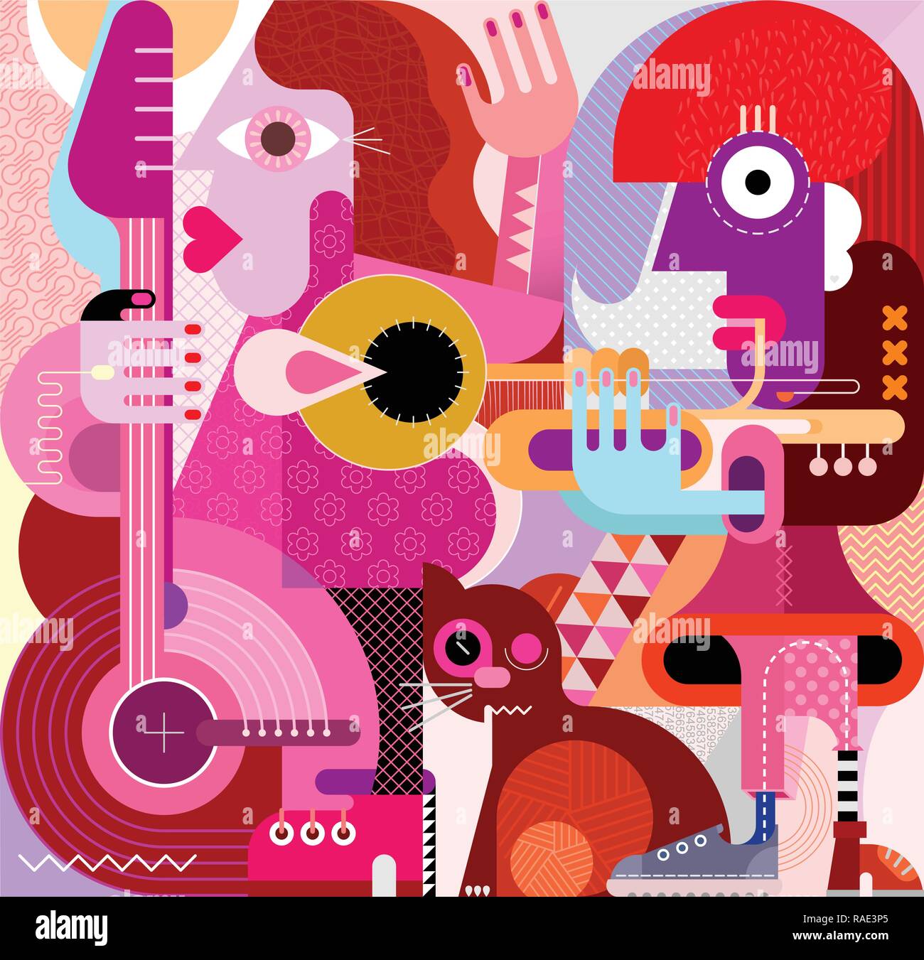 Woman playing trumpet hi-res stock photography and images - Alamy