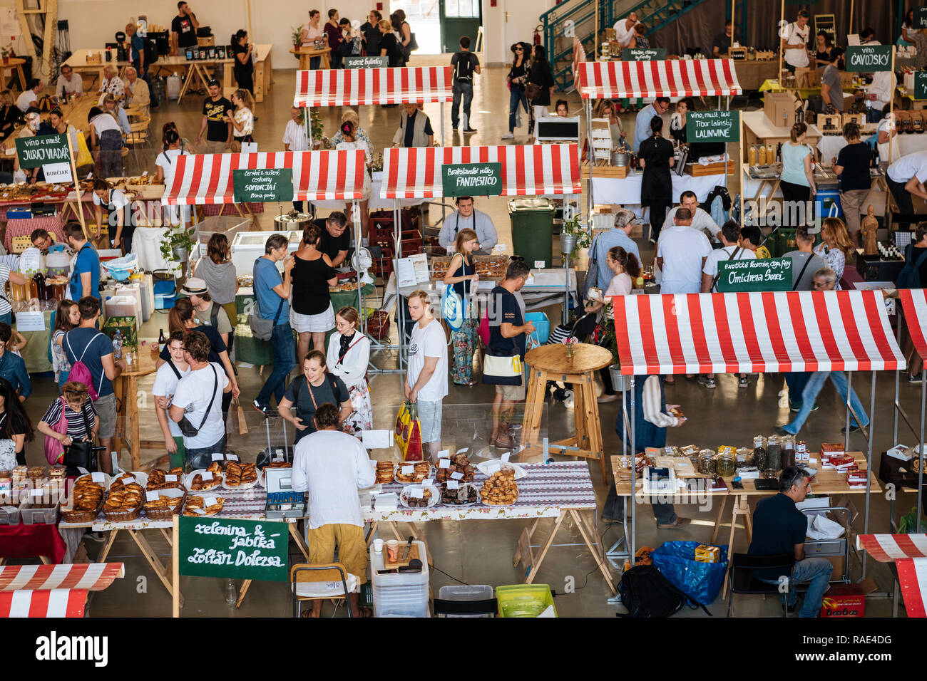 Bratislava the old market hall hi-res stock photography and images - Alamy