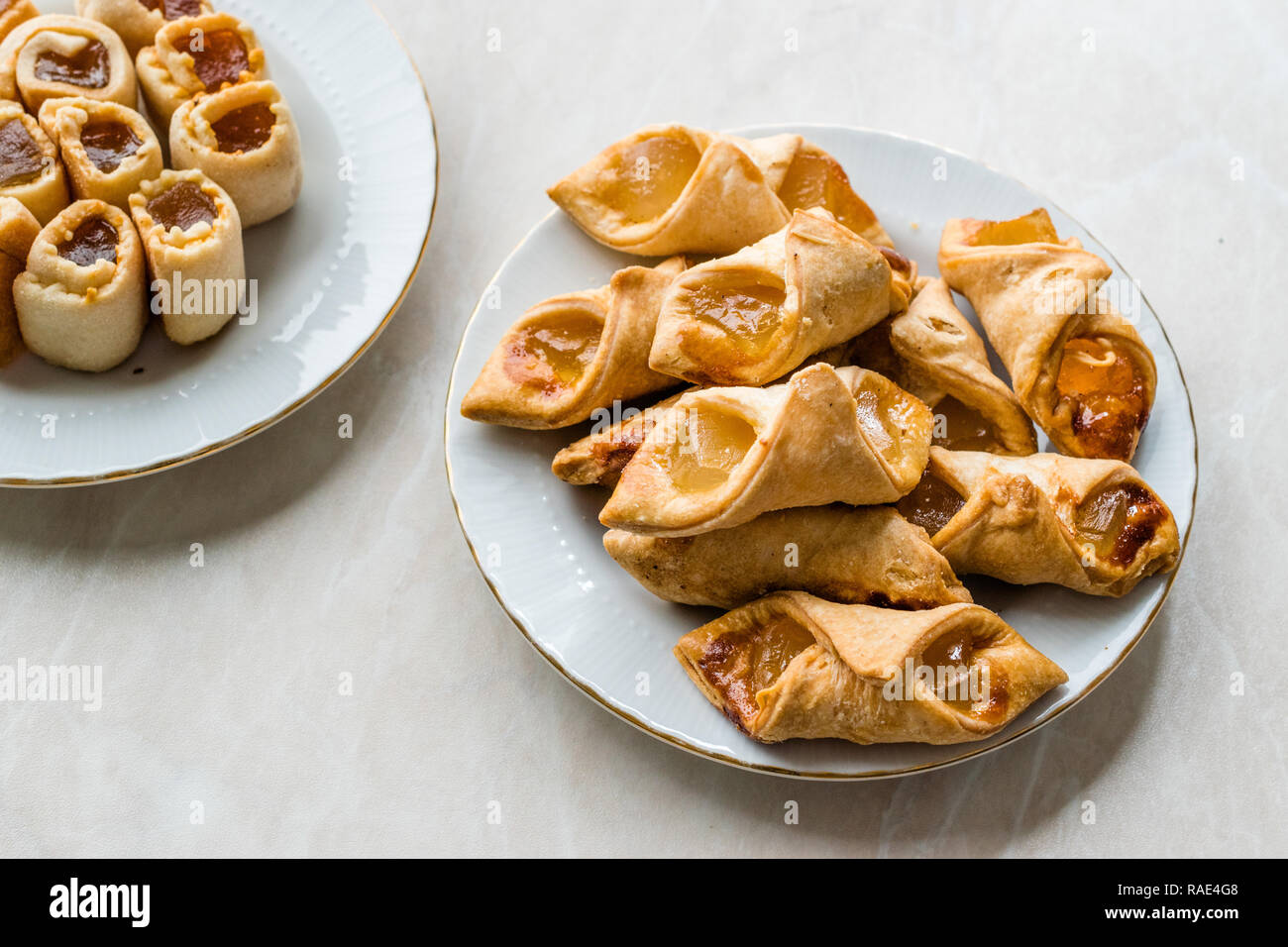 Homemade Turkish Delight Cookies / Biscuits usually Served with Tea ...