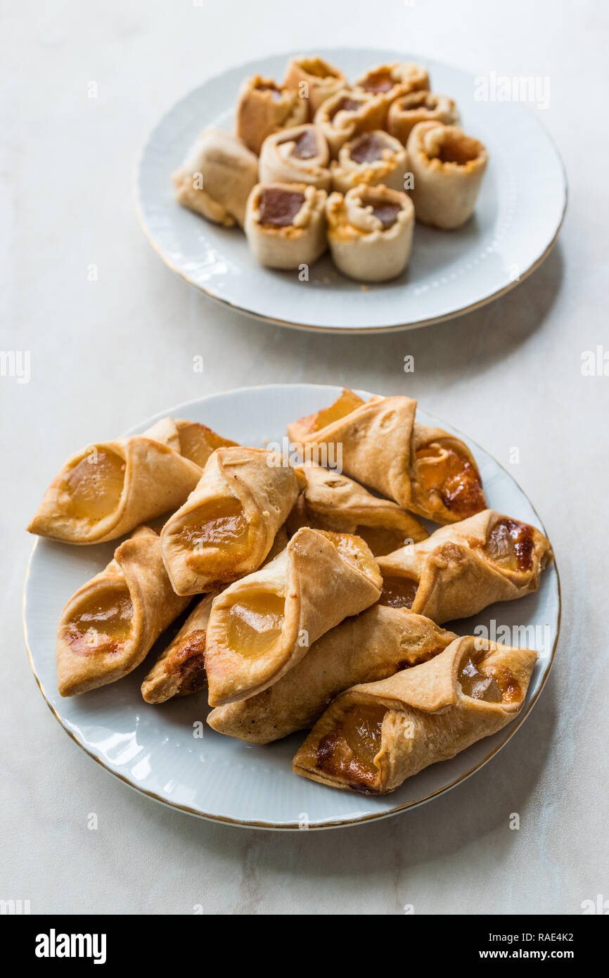 Homemade Turkish Delight Cookies / Biscuits usually Served with Tea ...