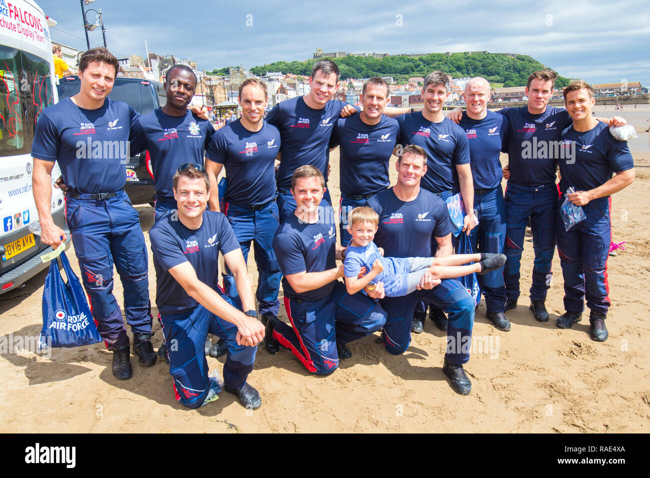 Raf falcons group photo hi-res stock photography and images - Alamy