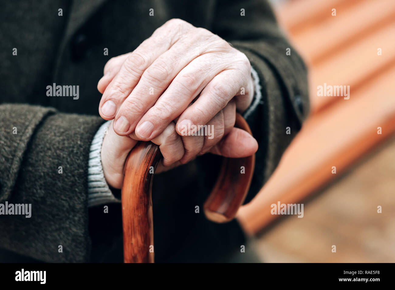 Man With Walking Stick High Resolution Stock Photography and Images - Alamy