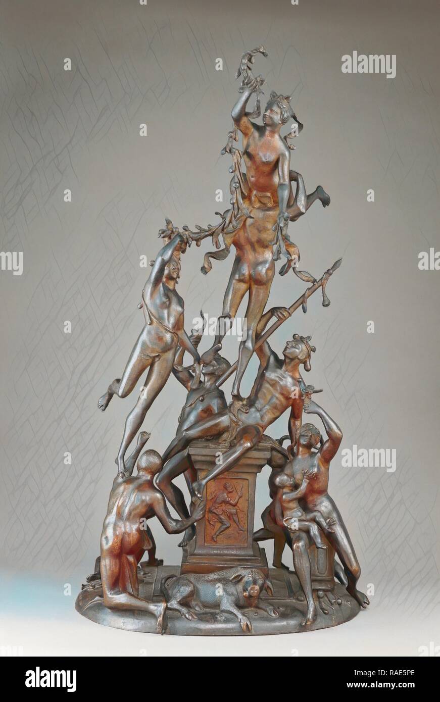 Group of Eleven Figures (Allegory of Autumn), Francesco Bertos (Italian ...