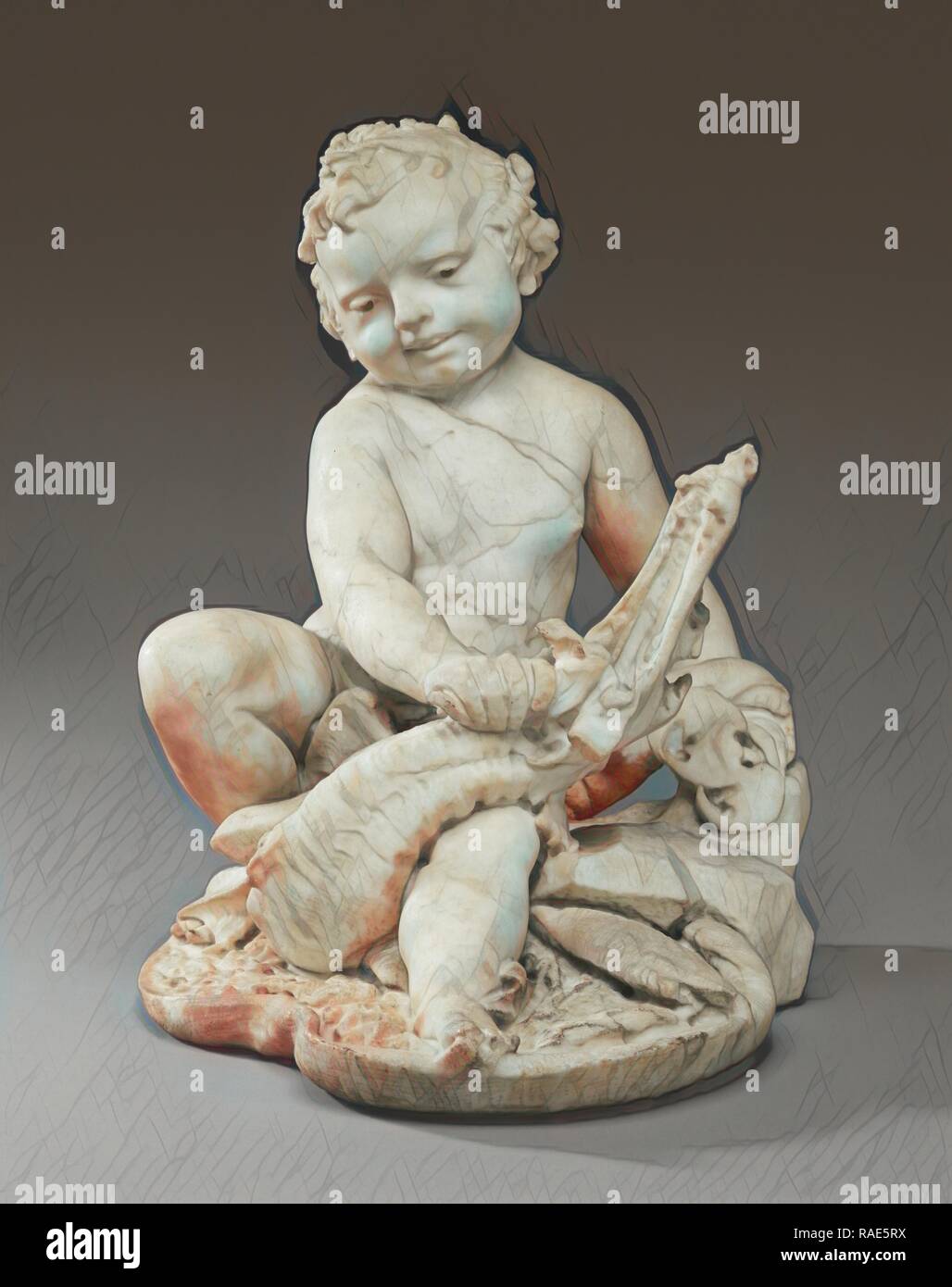 Boy with a Dragon, Pietro Bernini (Italian, 1562 - 1629), and Gian ...