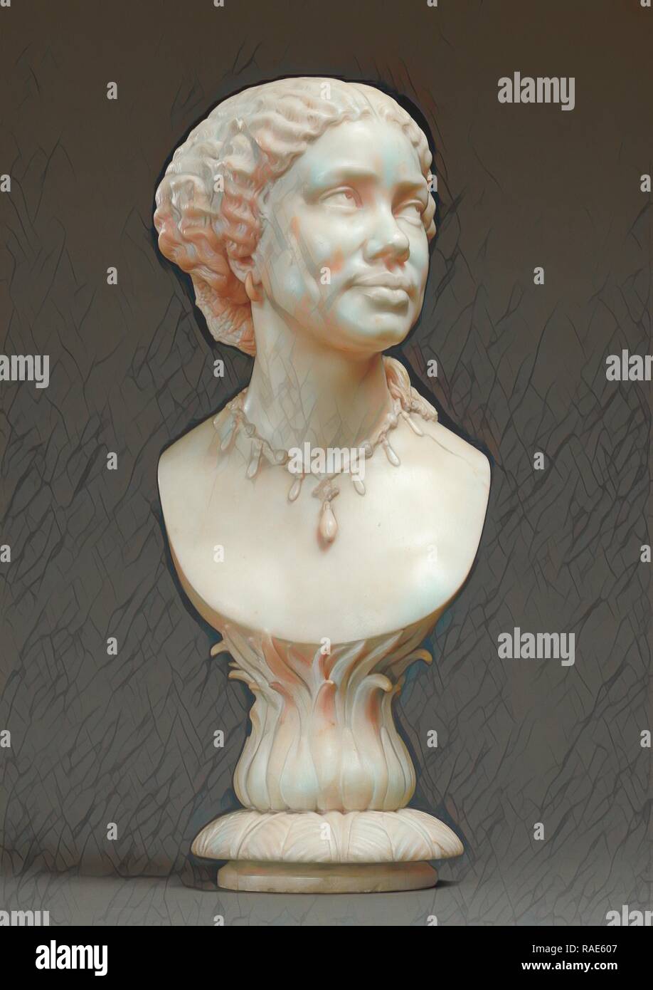 Bust of Mary Seacole, Henry Weekes (British, 1807 - 1877), 1859, Marble ...