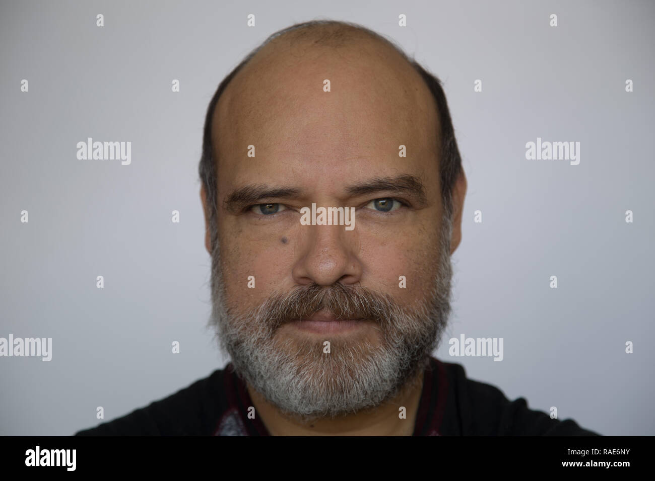 Self Portrait, head shot, front view Stock Photo - Alamy