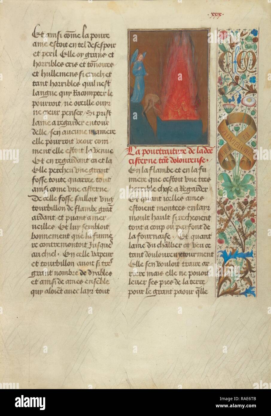 Demons Dragging Tondal into the Infernal Cistern, Simon Marmion ...