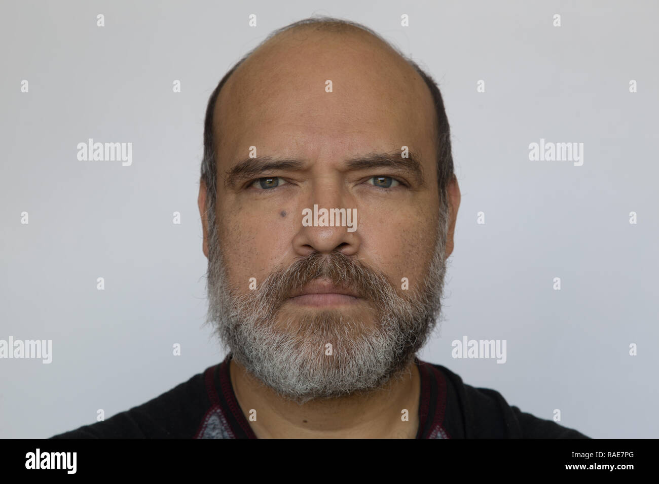 Self Portrait, head shot, front view Stock Photo - Alamy