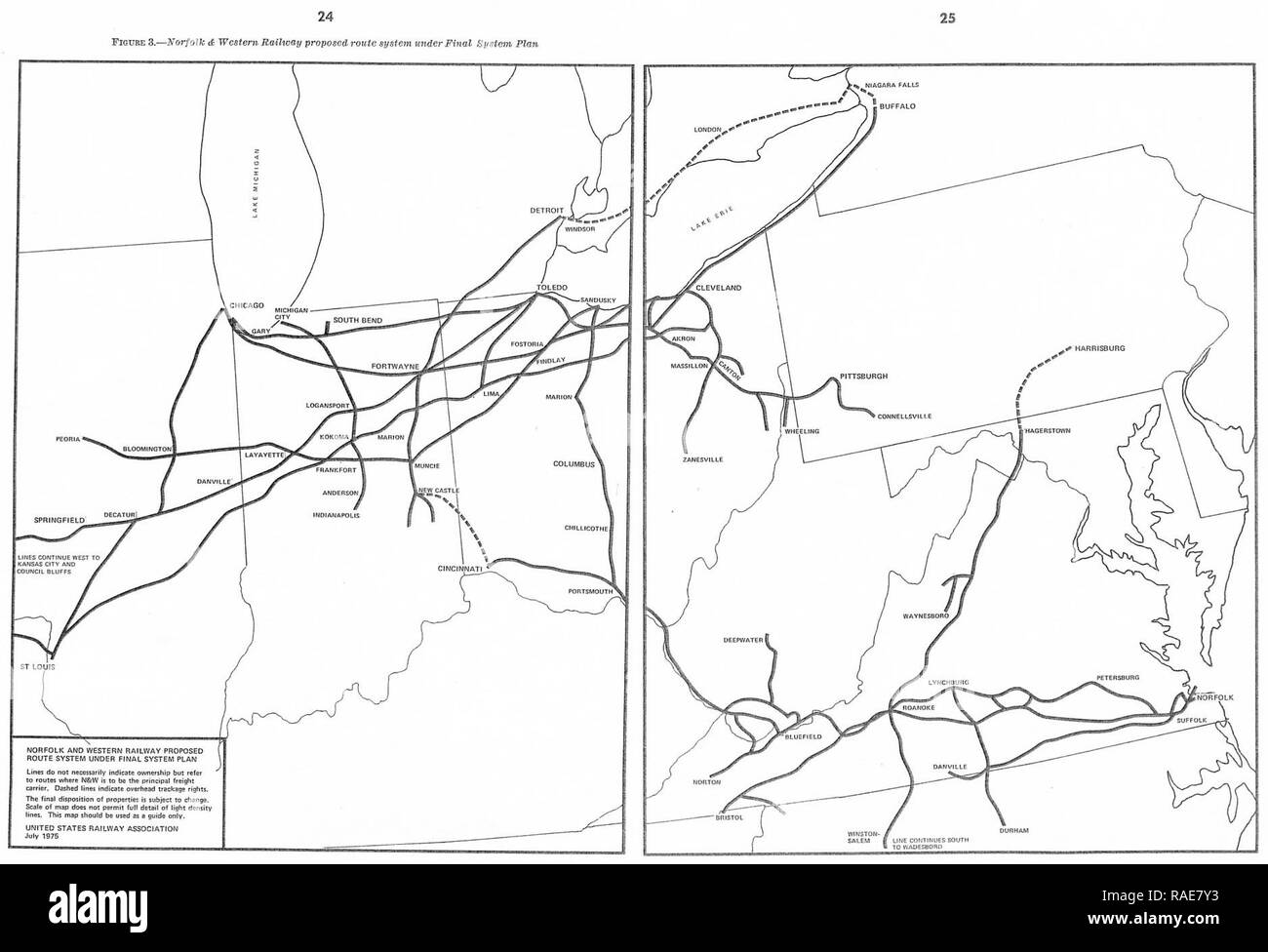 1975 Map High Resolution Stock Photography and Images - Alamy