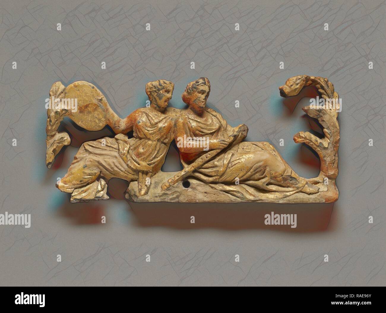 Relief with Two Maenads, Tarentum (Taras), South Italy, 350 - 300 B.C ...