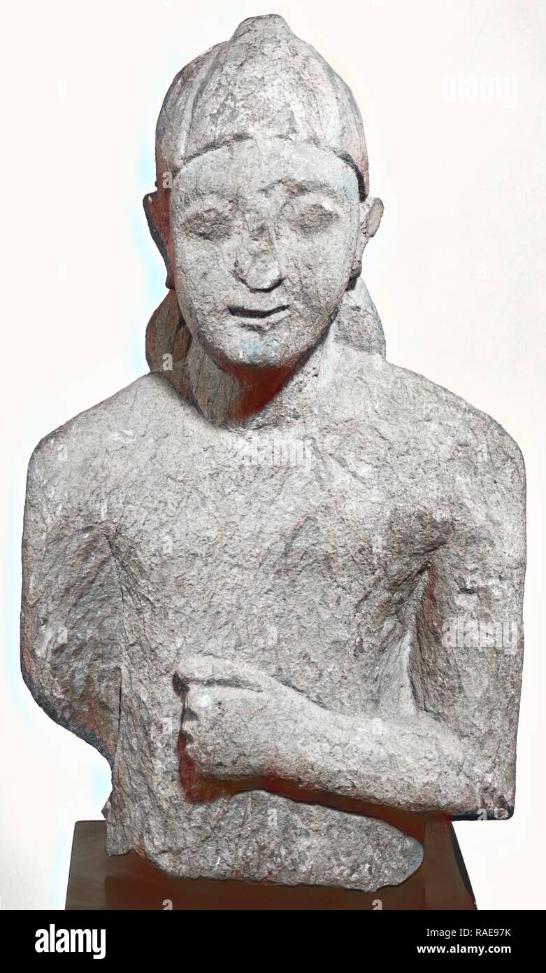 Fragmentary Statue of a Male Figure, Cyprus, late 6th century B.C ...