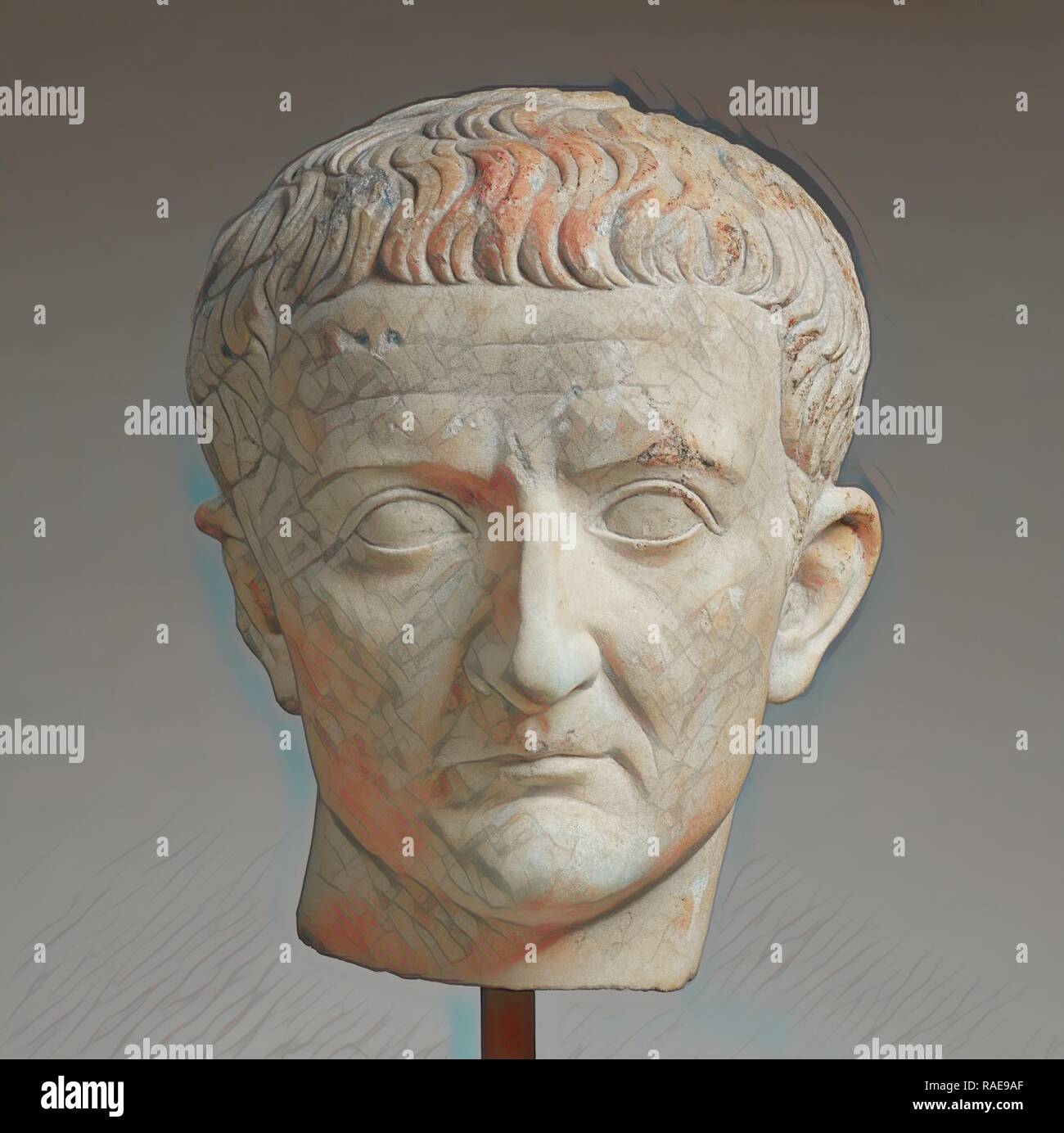 Portrait Head of Tiberius ( The Lansdowne Tiberius ), Roman Empire ...